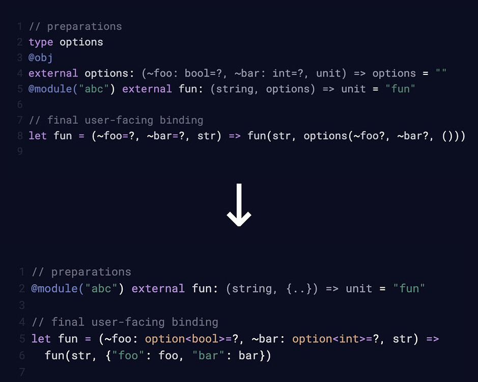 Question Whats Mean ` ` In Rescript Rescript Forum 